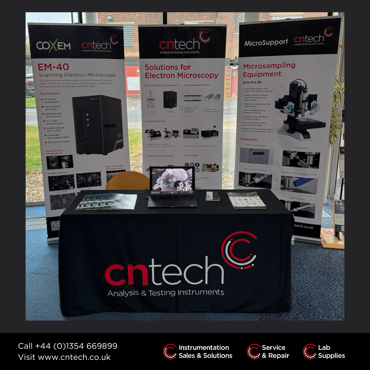 CN Tech Exhibit at the Midlands Innovation Electron Microscopy Network ...
