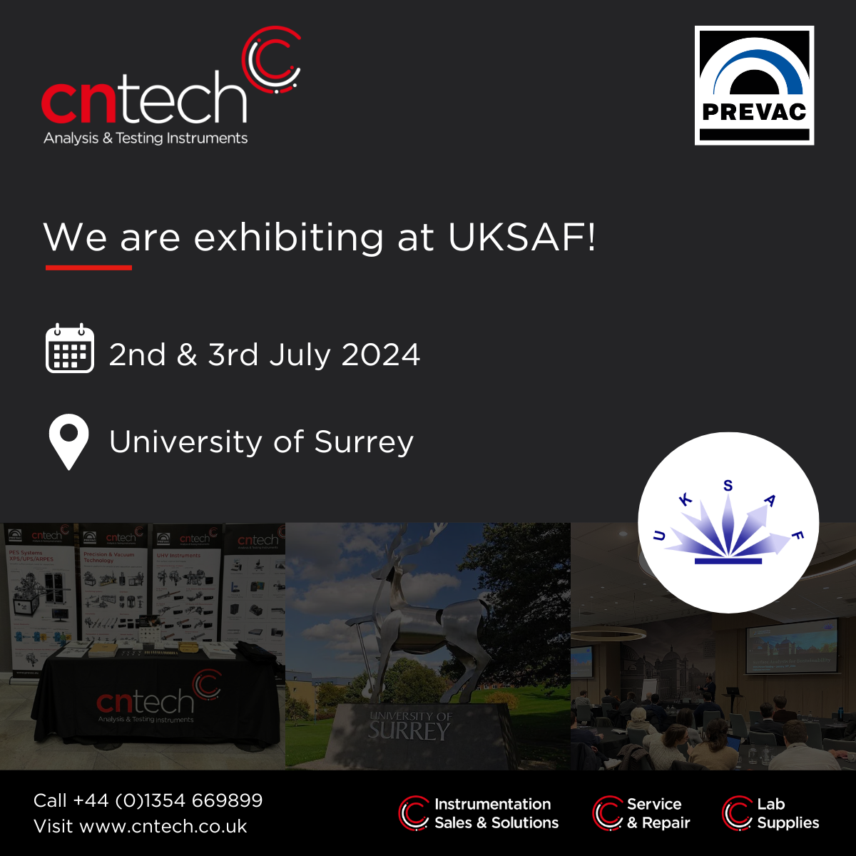CN Tech will be exhibiting at UKSAF July 2024